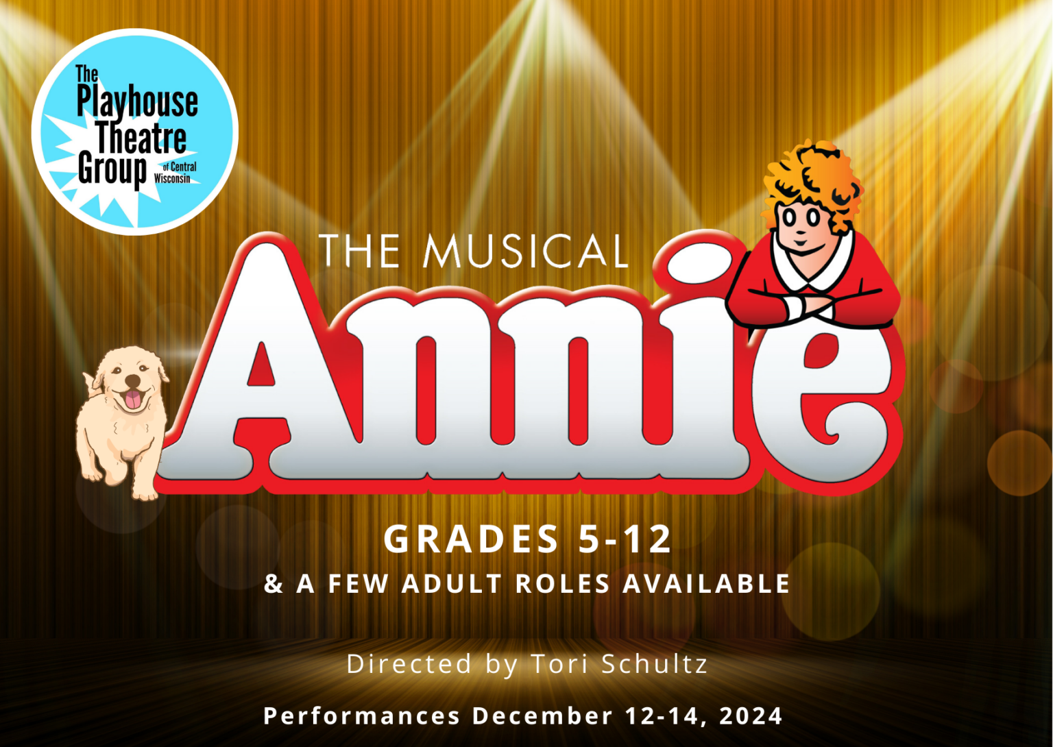 Annie Participation Fee – Playhouse Theater Group